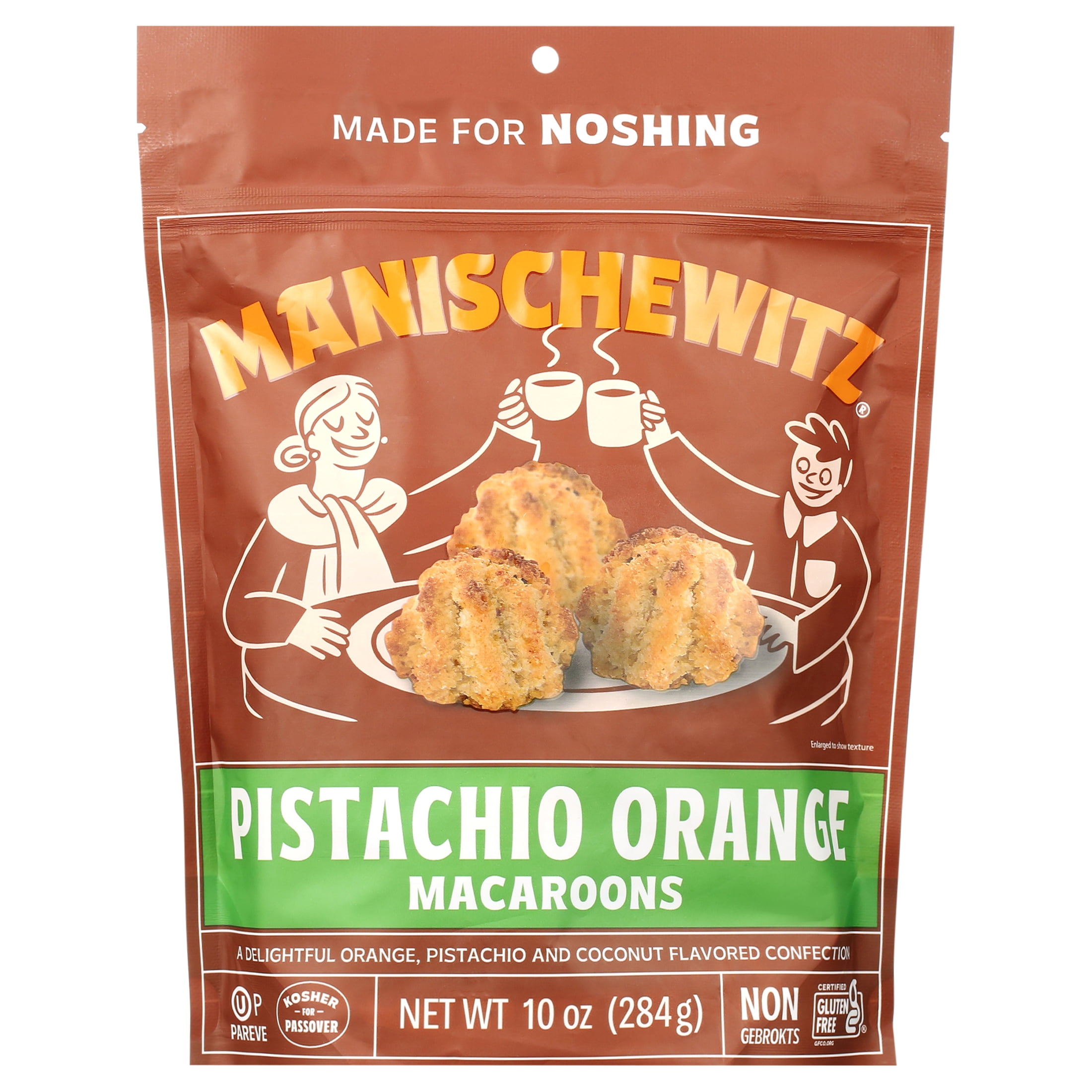Manischewitz Kosher For Passover Pistachio Orange Macaroons, Gluten ...