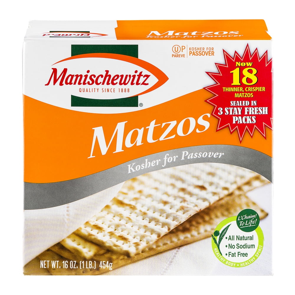 Manischewitz Matzo 16 Ounce Boxes (Pack of 30) - Walmart.com