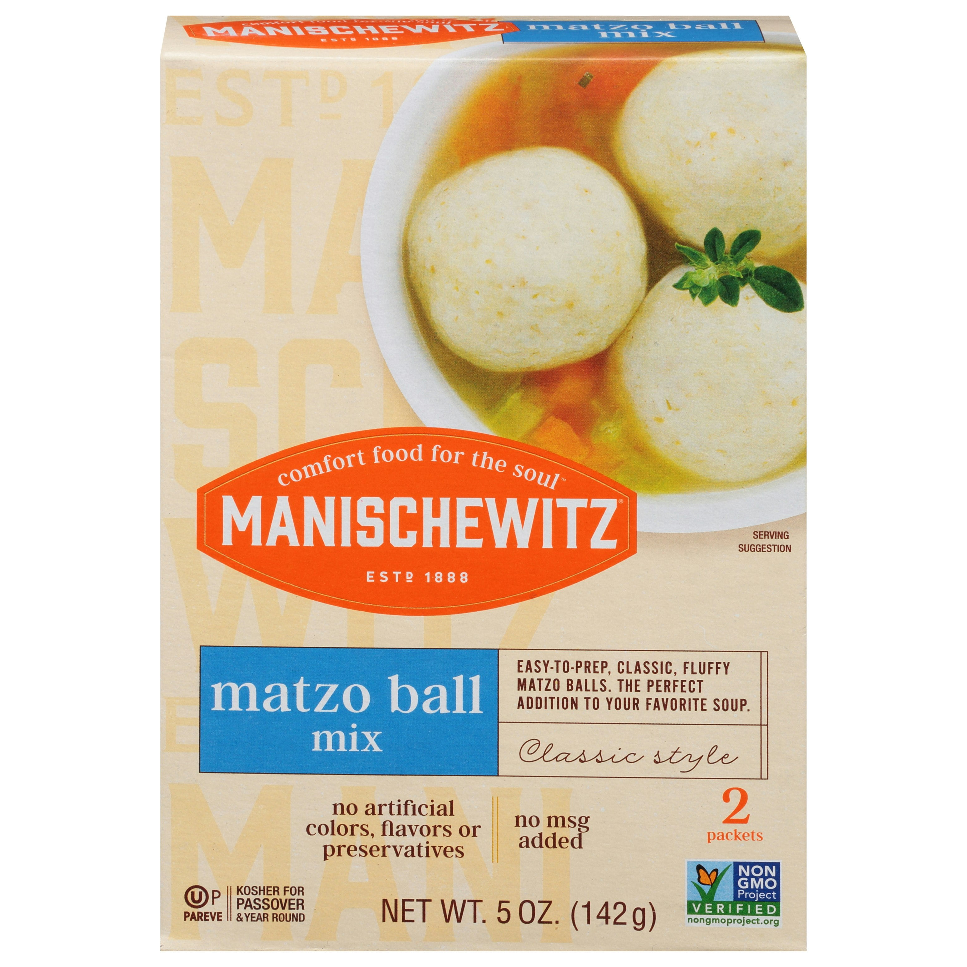 Manischewitz Matzo Ball Mix 5 oz (Pack of 12) - Walmart.com