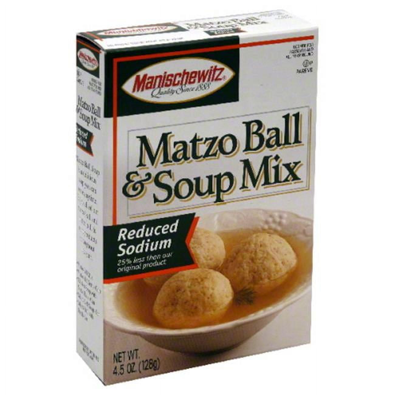 Manischewitz Matzo Ball Soup Mix, 4.5 oz - Walmart.com