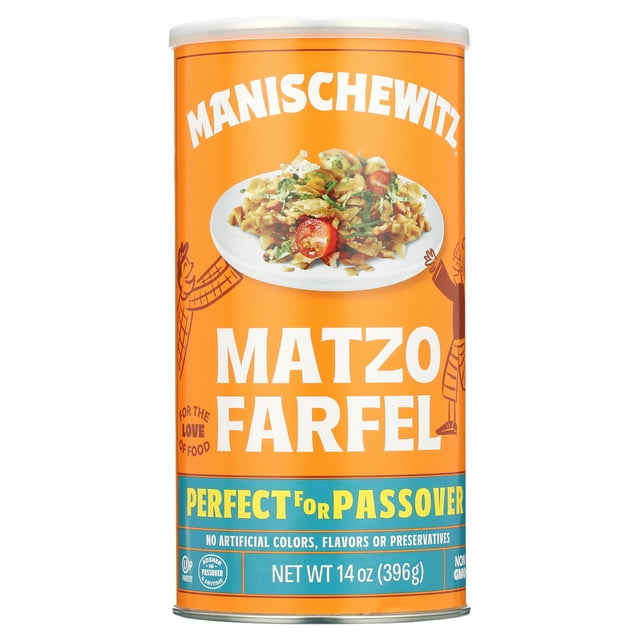 Manischewitz 14oz Matzo Farfel, Sodium Free, Non GMO, Kosher ...