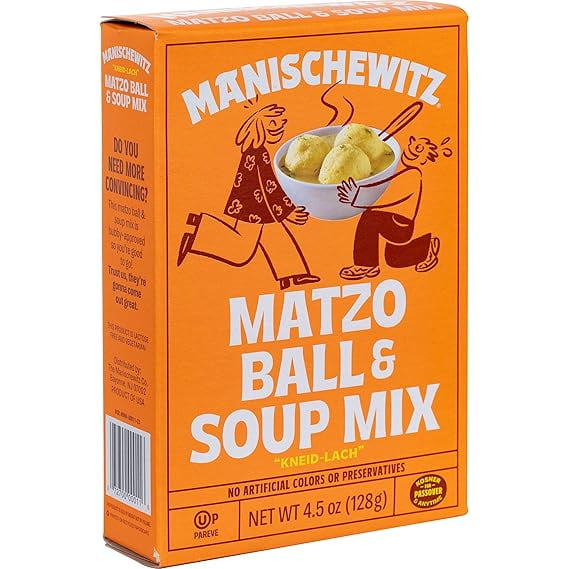 Manischewitz, Mix Matzo Ball and Soup, 4.5 Oz - Walmart.com