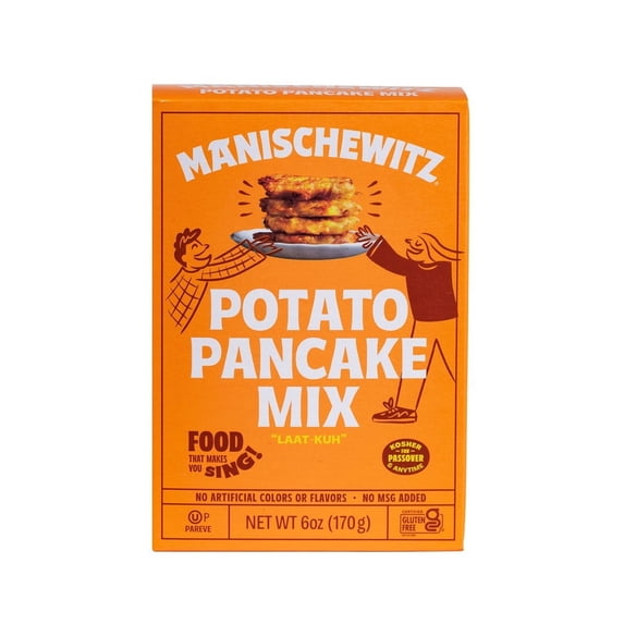 Manischewitz, Potato Pancake Mix, 6 Oz, Traditional Style - Walmart.com