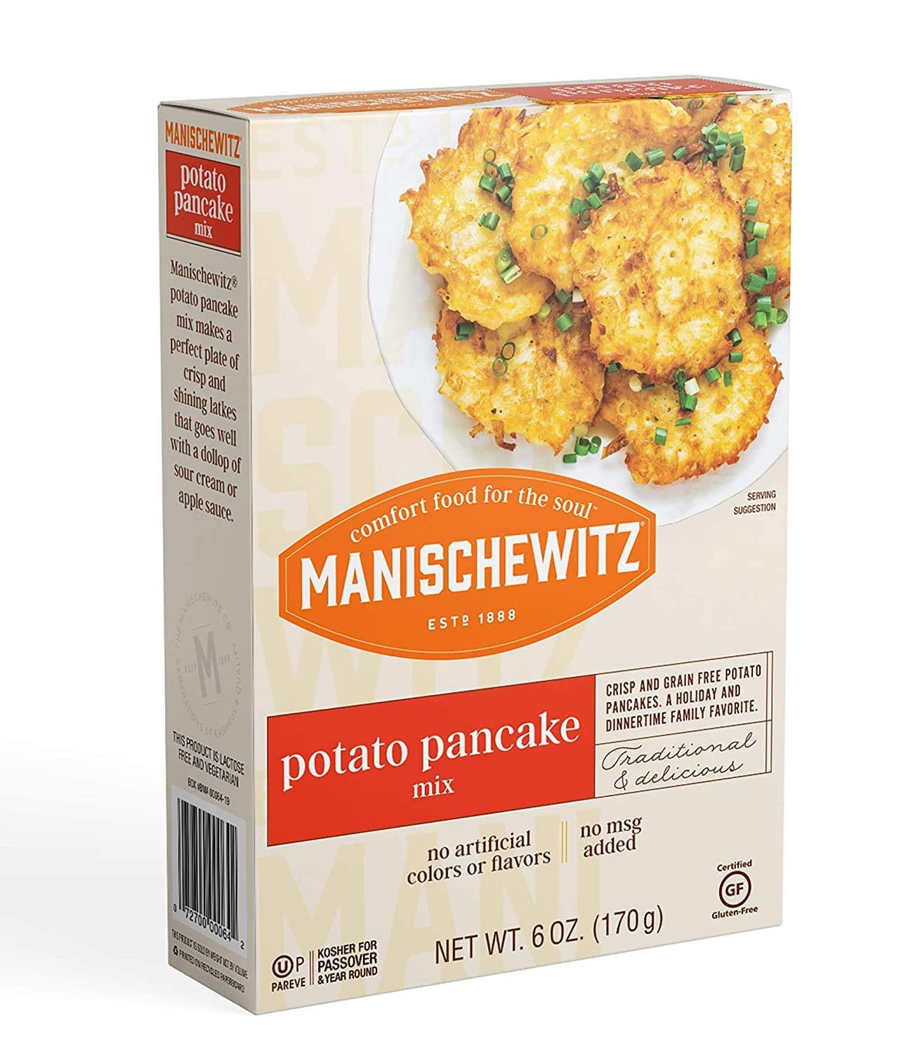 Manischewitz, Mix Potato Pancake, 6 Oz - Walmart.com