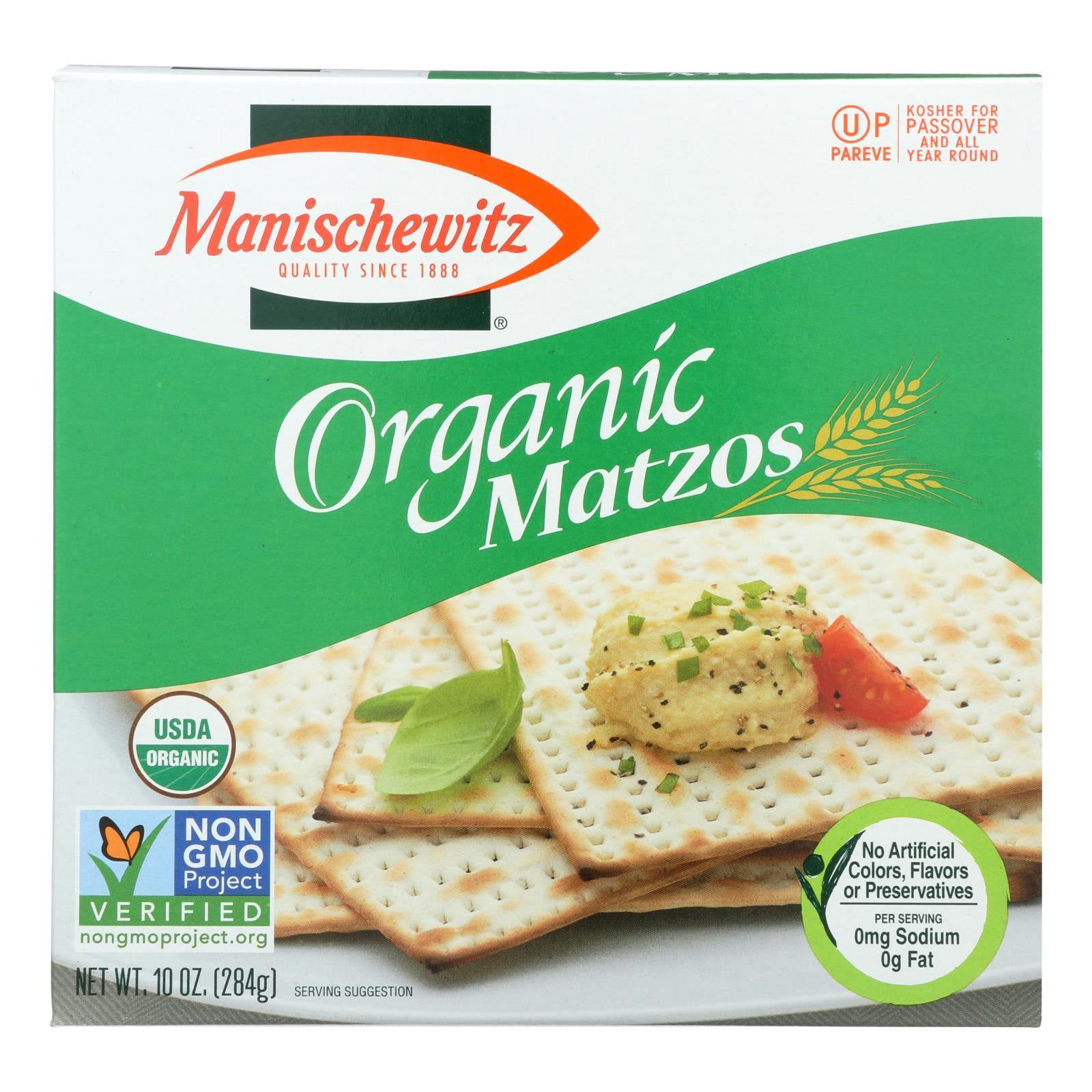 Manischewitz - Organic Matzo - Case Of 12 - 10 Oz - Walmart.com