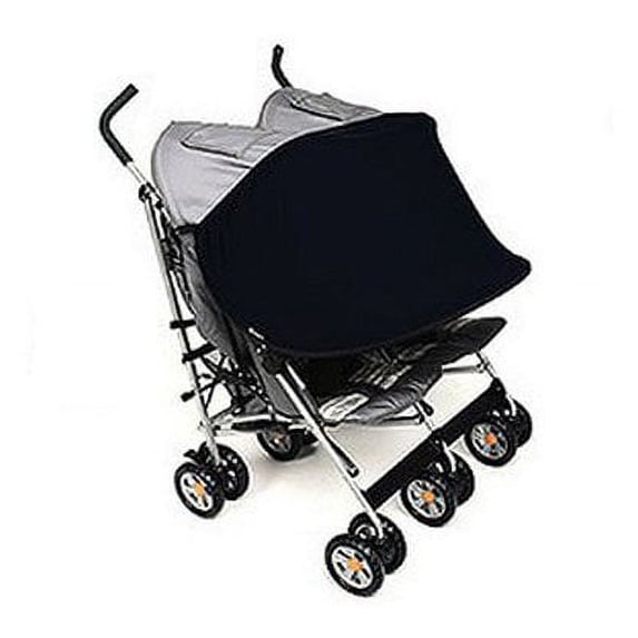Manito Sun Shade for Twin Stroller (Black) - Walmart.com