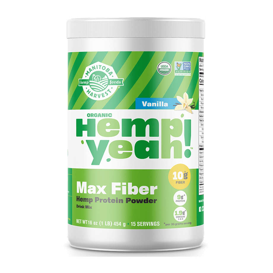 Manitoba Harvest Vegan Plant-Based Hemp Protein Powder, Hemp Yeah ...