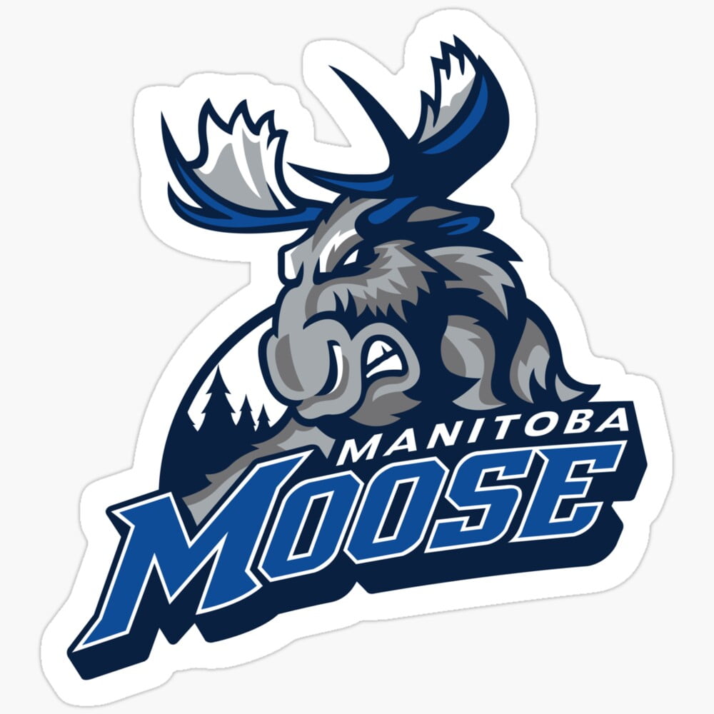 Manitoba Moose Sticker Phone Decal Water Bottle Stickers Car Decals ...
