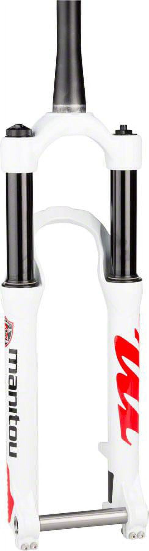 Manitou Circus Expert Dirt Jump Fork 26" 100mm Tapered Steerer 20mm Hexlock, White - Walmart.com