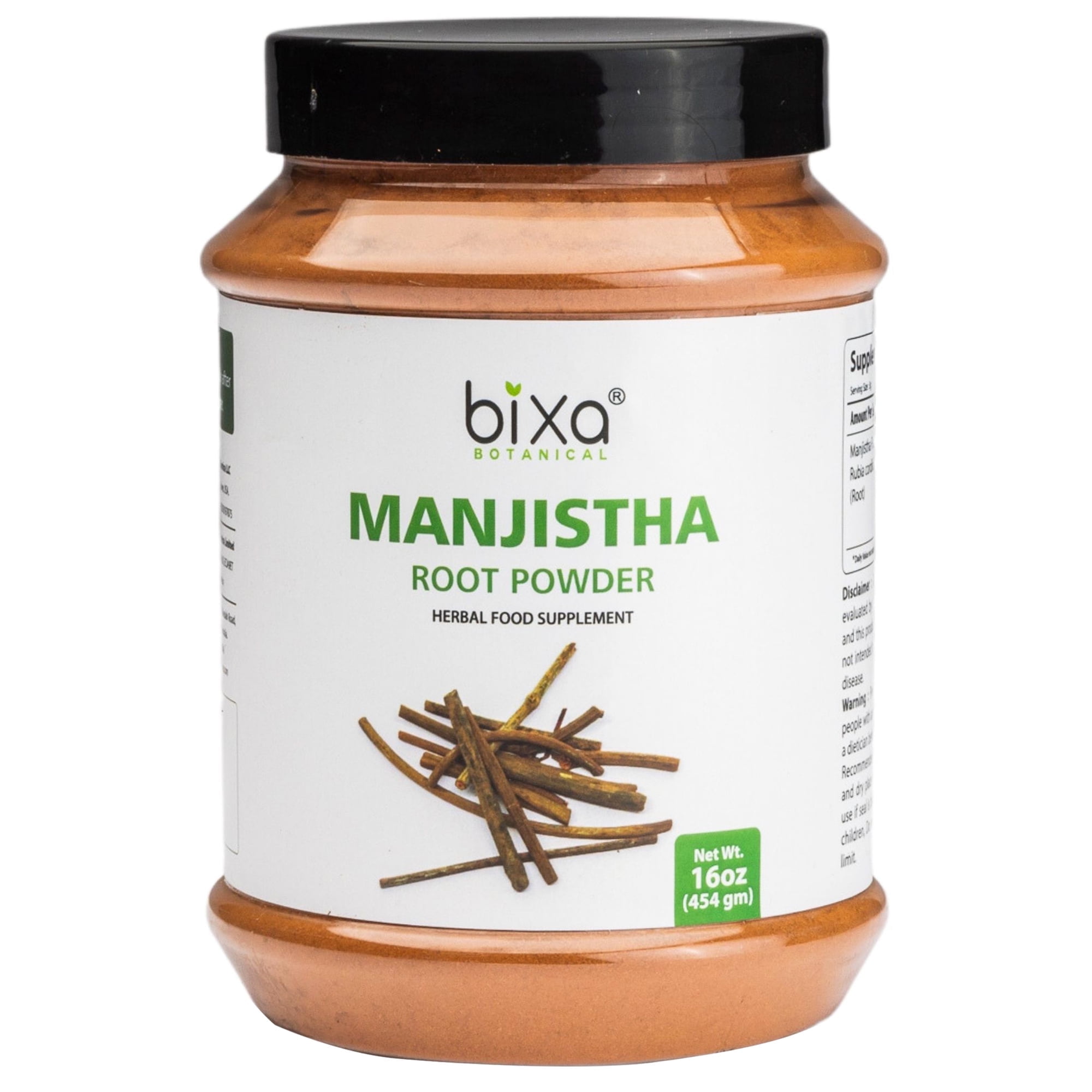Manjistha Powder 1 Pound / 16 Oz (Rubia cordifolia), Natural Blood ...