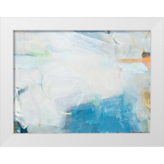 Mankin, David 24x19 White Modern Wood Framed Museum Art Print Titled ...
