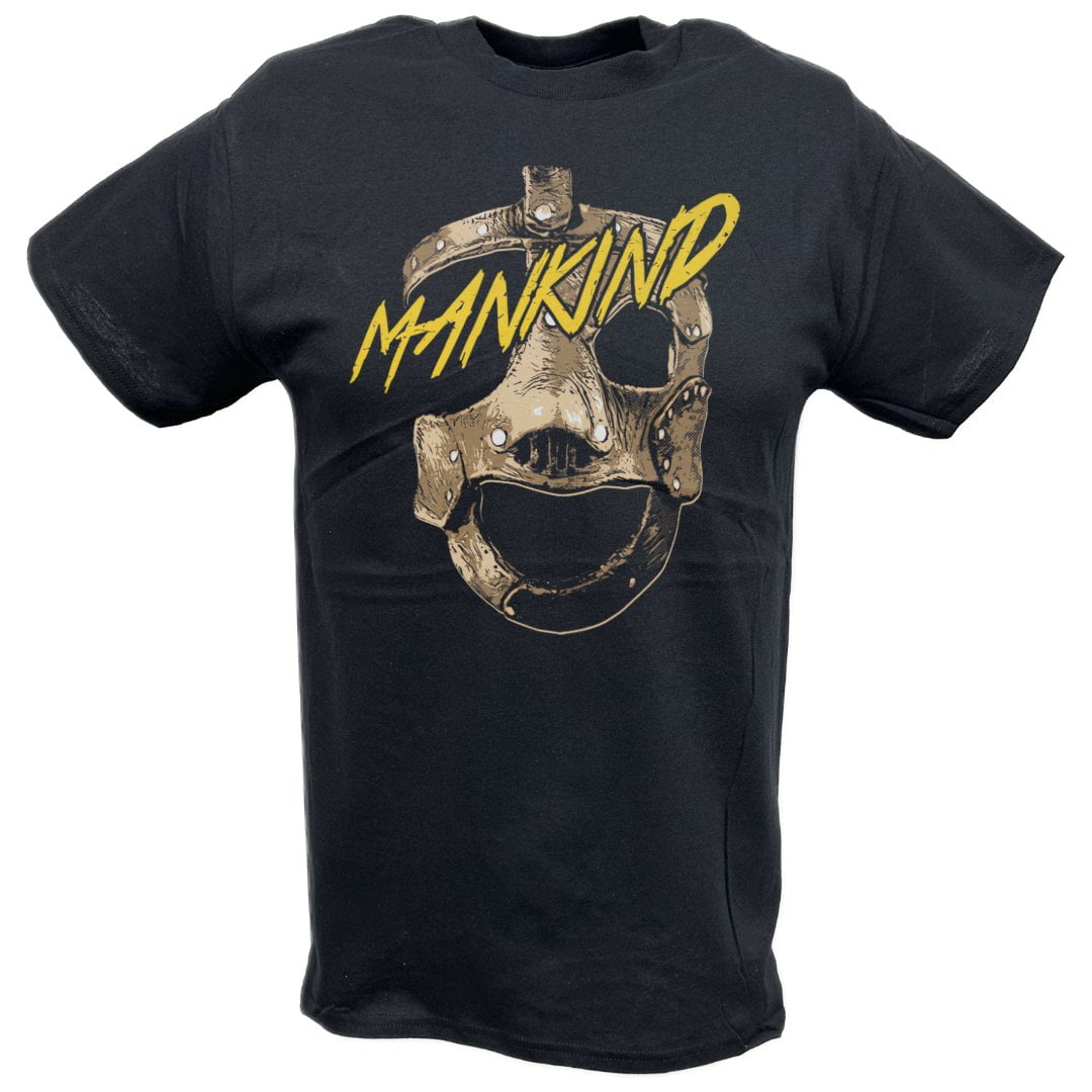 Mankind Big Mask Black T-shirt - Walmart.com