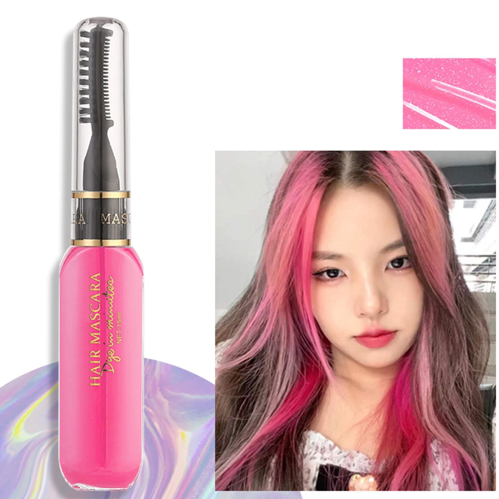 Mankup | Fenddy Pink Disposable Hair Color Temporary savings！Hair Color Chalk Comb set Women ...