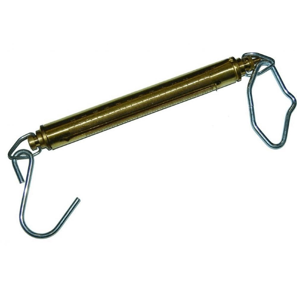 Manley Fishing Scale 25lb, Brass Body, Portable Fish Weight Measuring ...