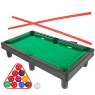 Hathaway 7-Foot Billiard Pool & Table Tennis Combo with Dining Top ...