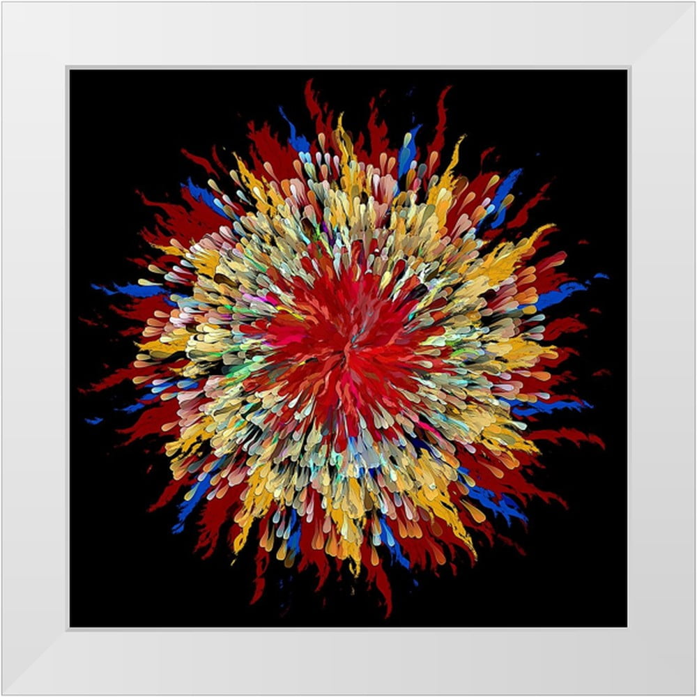 Manlove, David 12x12 White Modern Wood Framed Museum Art Print Titled ...