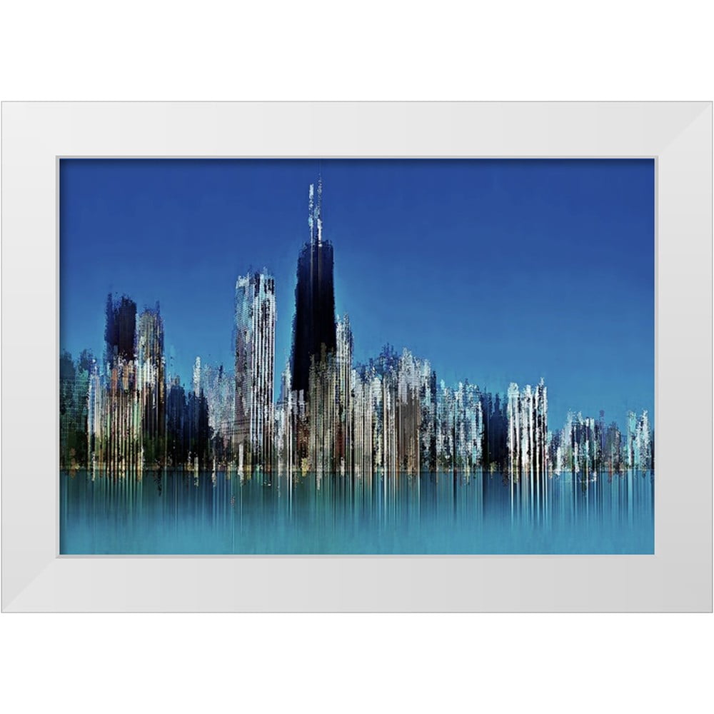 Manlove, David 14x11 White Modern Wood Framed Museum Art Print Titled ...