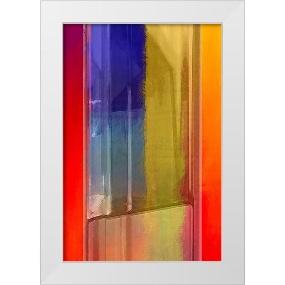 Manlove, David 17x24 White Modern Wood Framed Museum Art Print Titled ...