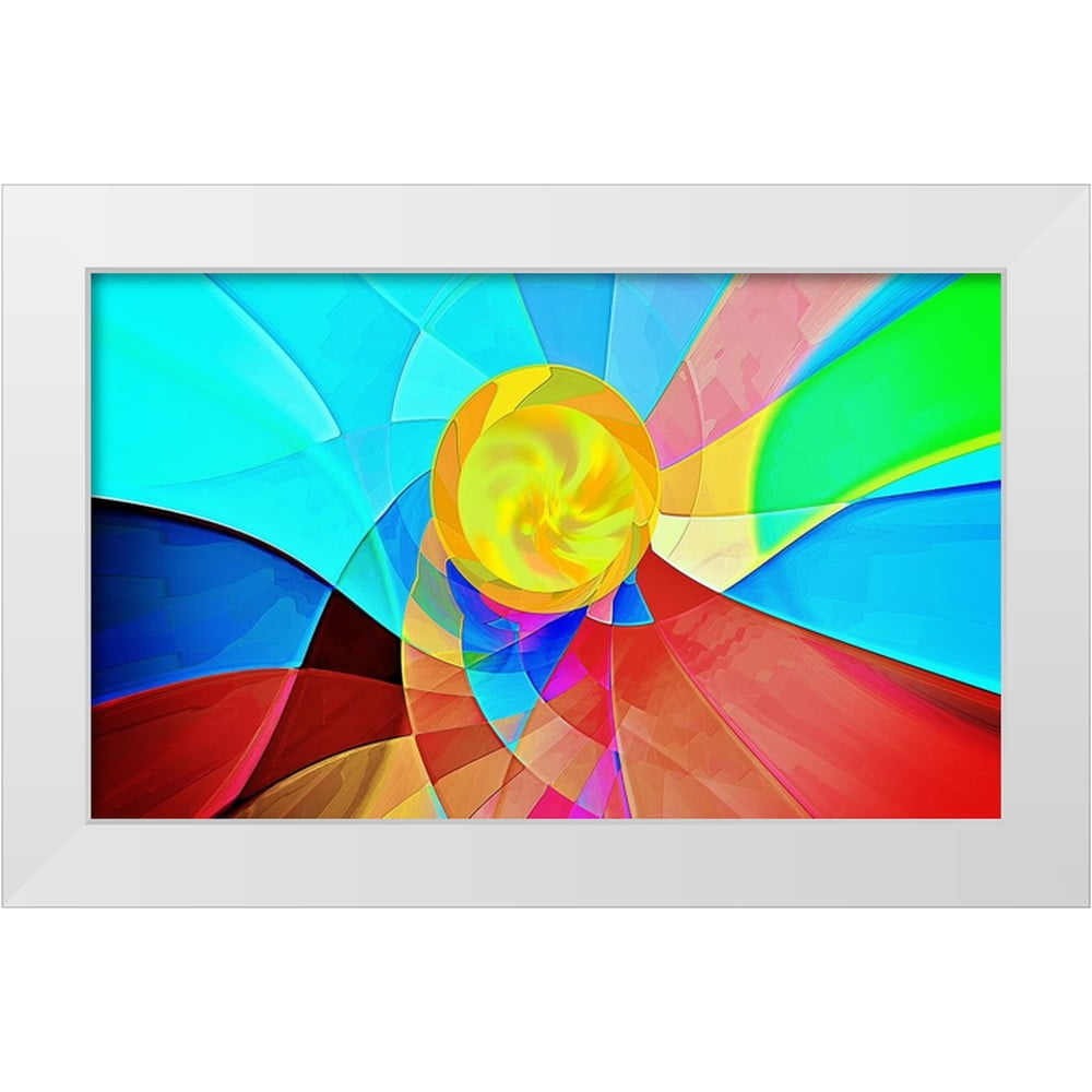 Manlove, David 18x12 White Modern Wood Framed Museum Art Print Titled ...