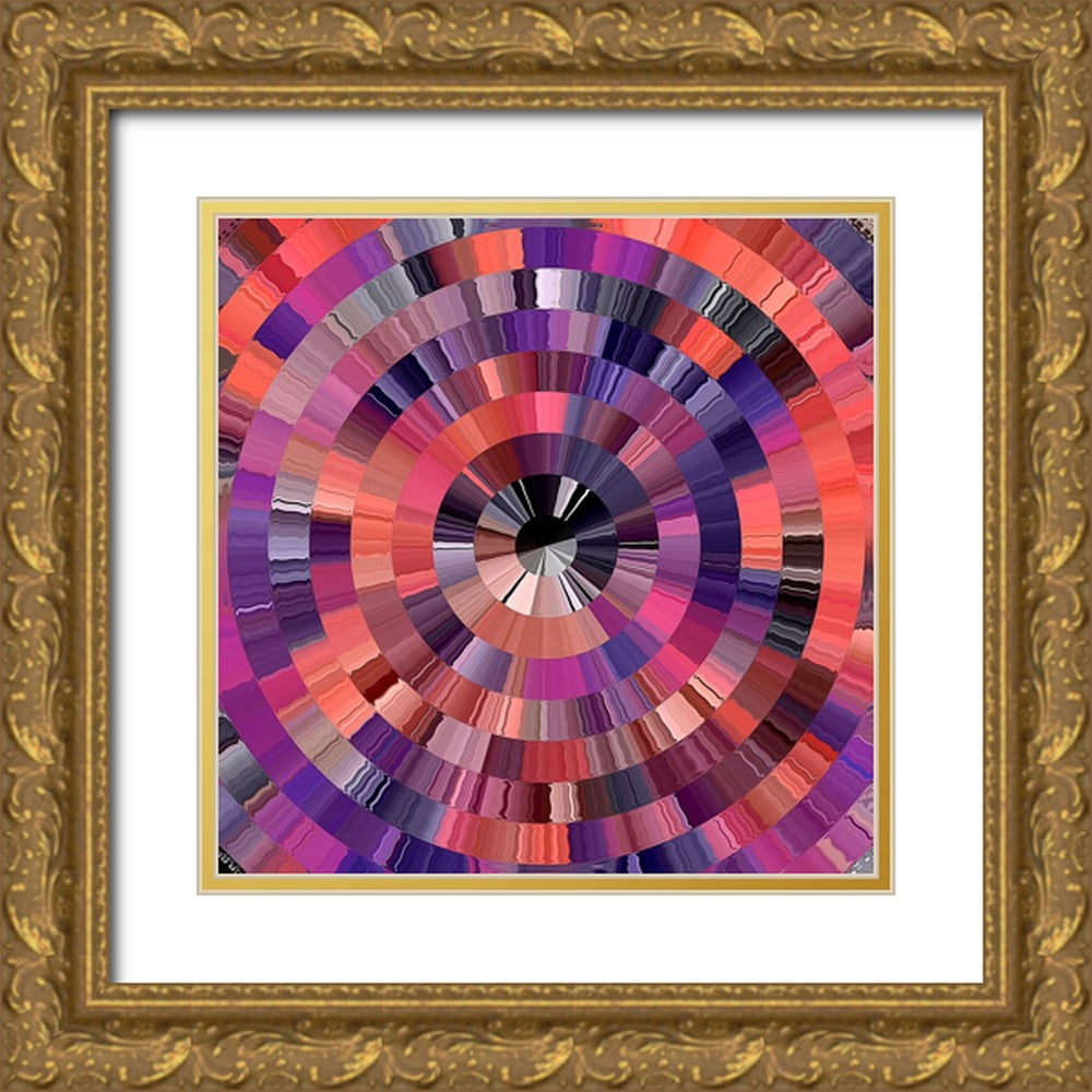 Manlove, David 20x20 Gold Ornate Wood Framed with Double Matting Museum Art Print Titled - Coral ...