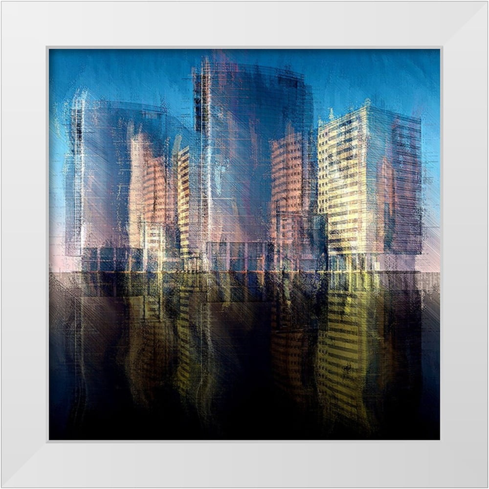 Manlove, David 26x26 White Modern Wood Framed Museum Art Print Titled ...