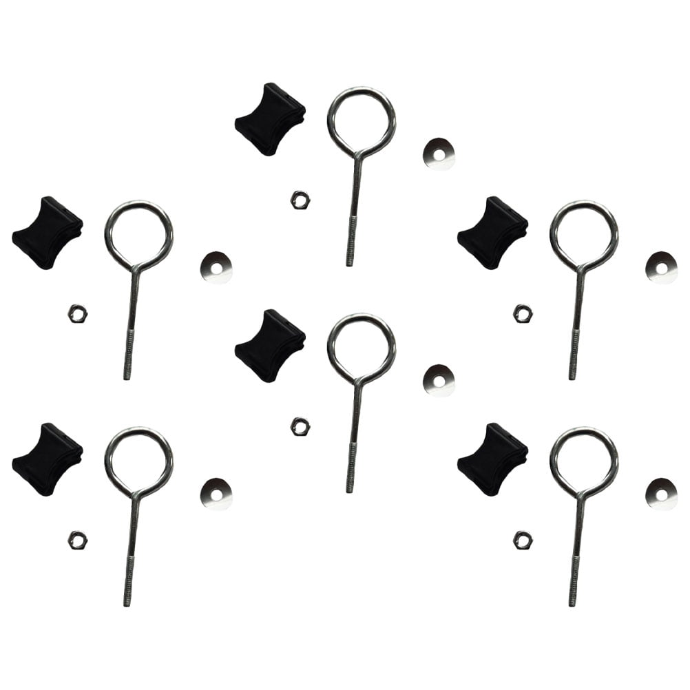 Manmeipuer 6 Pcs Trampoline Eye Bolts Trampolines for Kids Trampoline ...
