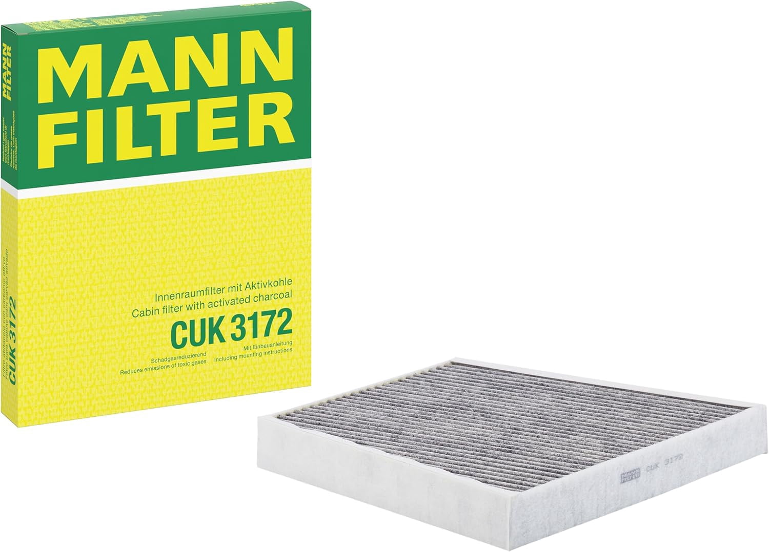 MANN-FILTER CUK 3172 - Cabin Air Filter - Walmart.com