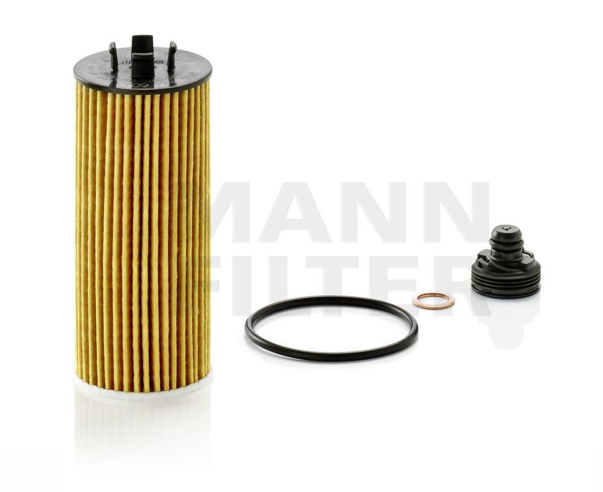 Mann-Hummel HU 6015 Z KIT - Oil Filter Element - Metal Free Fits select ...