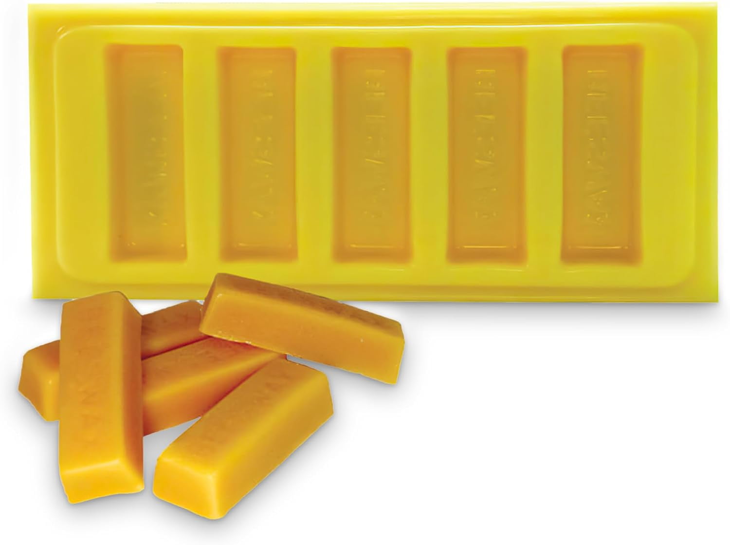 Mann Lake 1-Ounce Beeswax Bar Mold, Makes 5 x 1 oz Blocks, Easy Release ...