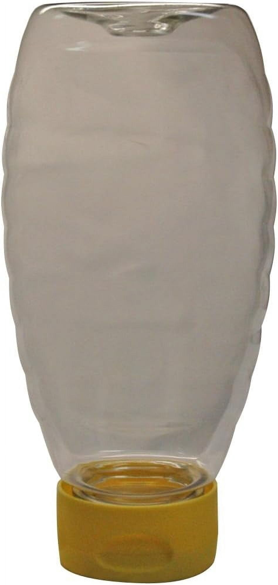 Mann Lake CN235 24-Pack Inverted Queenline Squeeze Jar with 38mm Lid, 1 ...