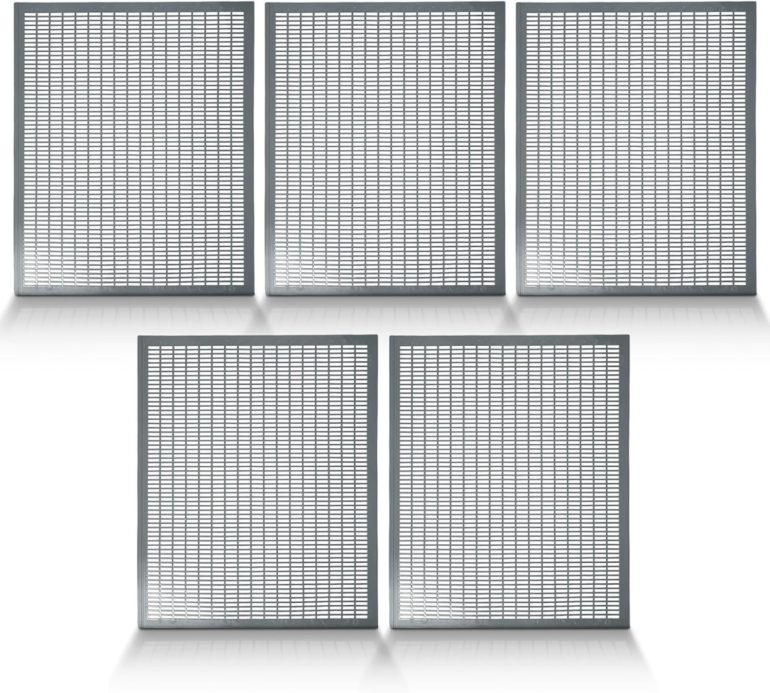 Mann Lake Plastic Queen Excluder, Fits 10 Frame Langstroth Beehives ...