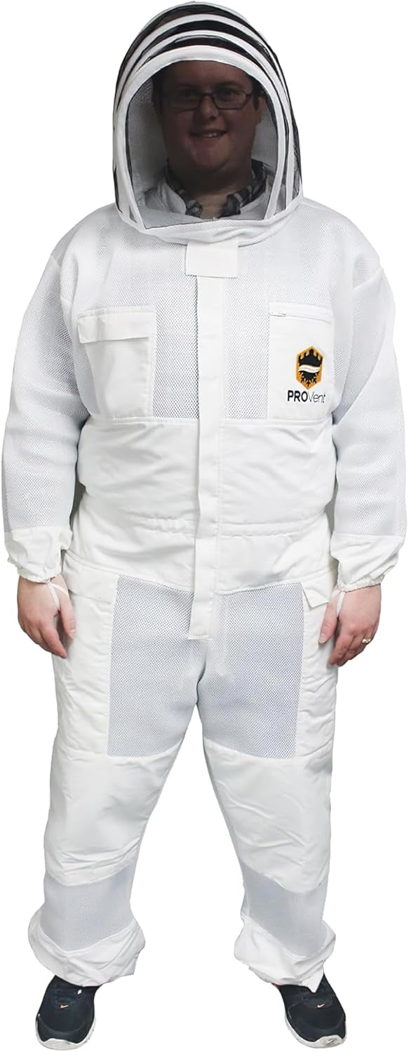 Mann Lake Provent Beekeeping Suit, Professional Grade Protective Bee ...