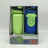 Manna Double-Wall Vacuum Insulated Stainless Steel Convoy 32oz Water ...