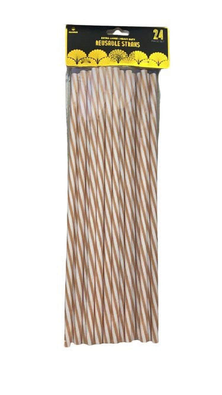 Manna Extra Large Heavy Duty Reusable Straws, 24 count - Walmart.com