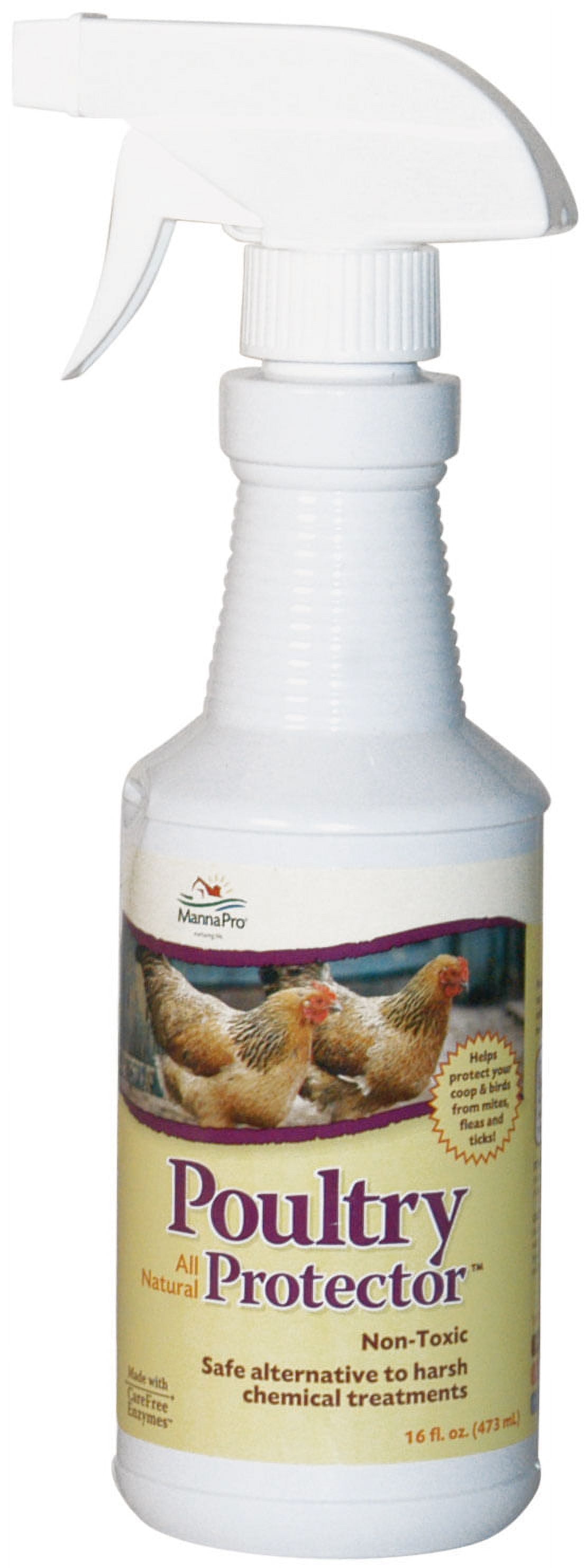 Manna Pro 0502035355 Ready-to-Use Poultry Protector for Birds, 16-Ounce ...