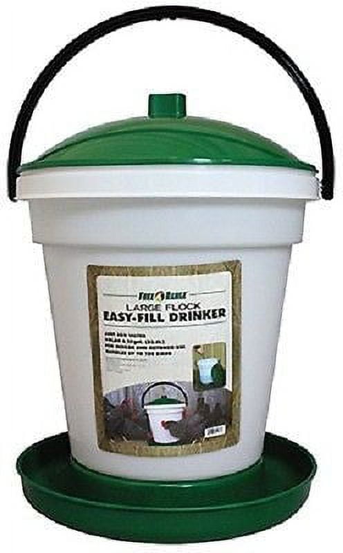 Manna Pro 1000267 6.25 Gallon Large Flock Poultry / Game Bird Waterer ...