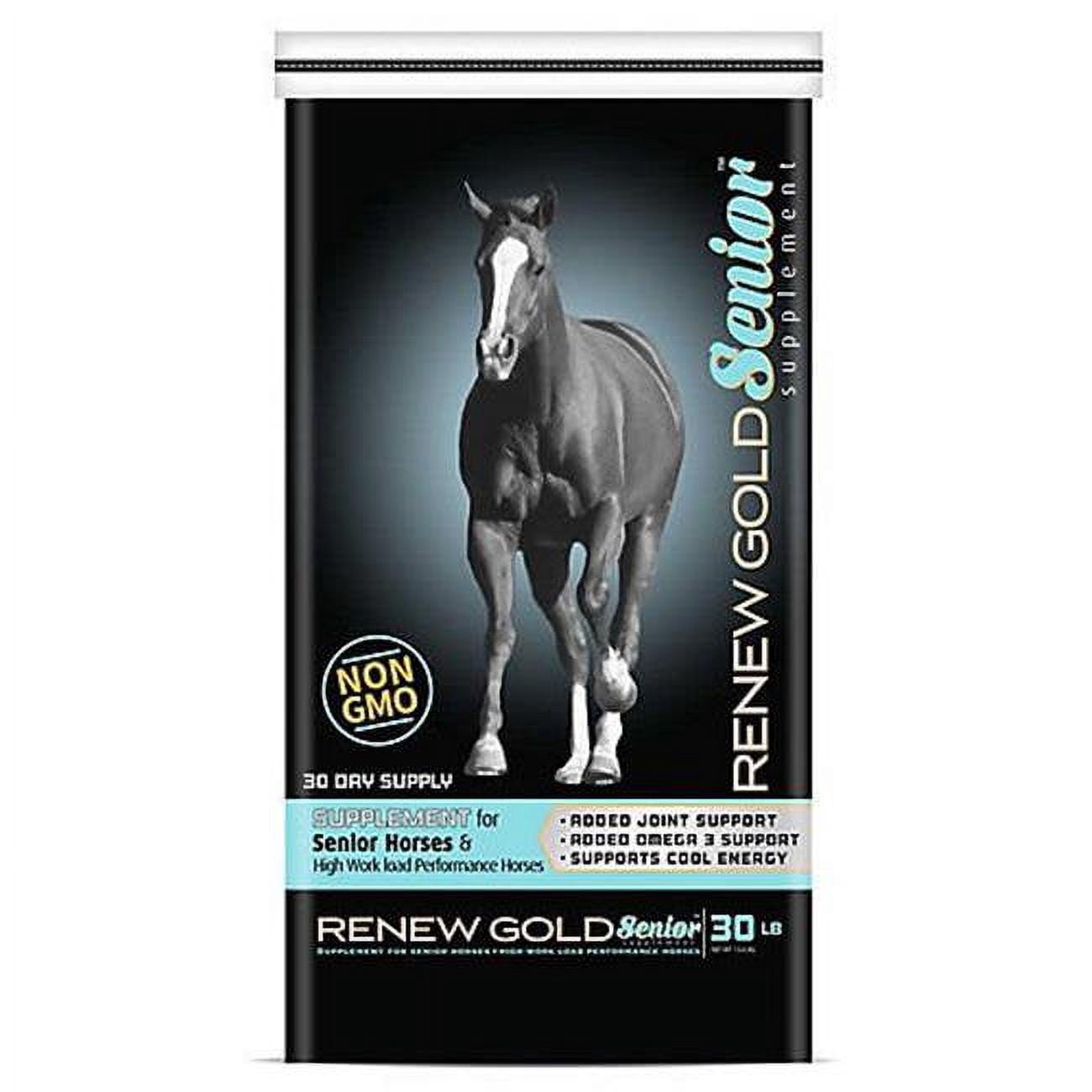 Manna Pro 1030167 Renew Gold Senior Extruded Pellets for Horses 30 lb ...