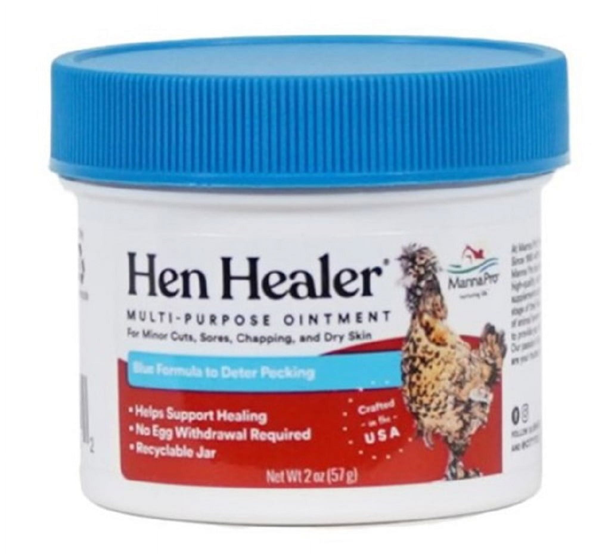 Manna Pro 1000216 Healing Wound Ointment for Hen/Chickens, Soothes Skin ...