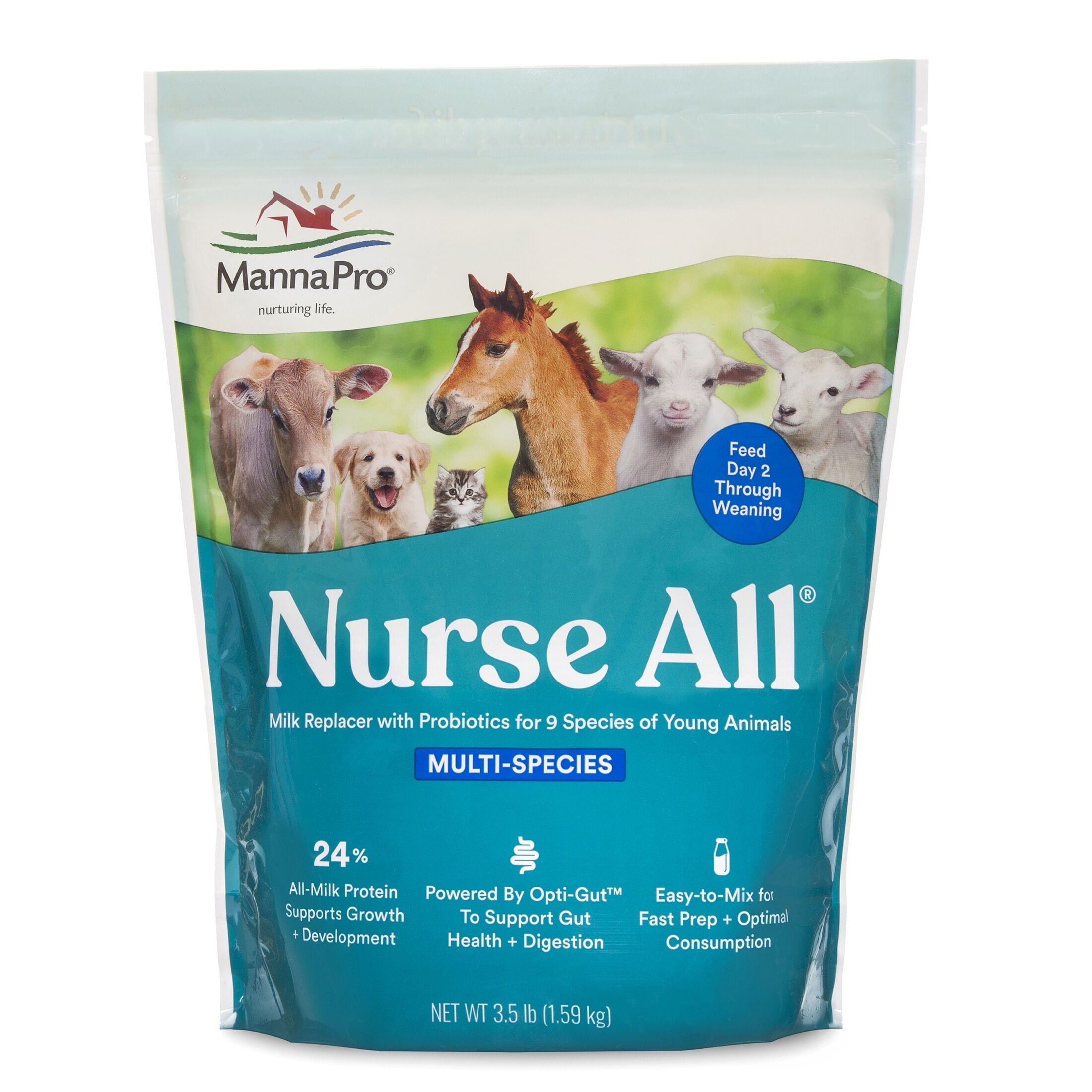 Manna Pro Pet Powder Replacer | Nurse All Multi-Species Milk | Great ...