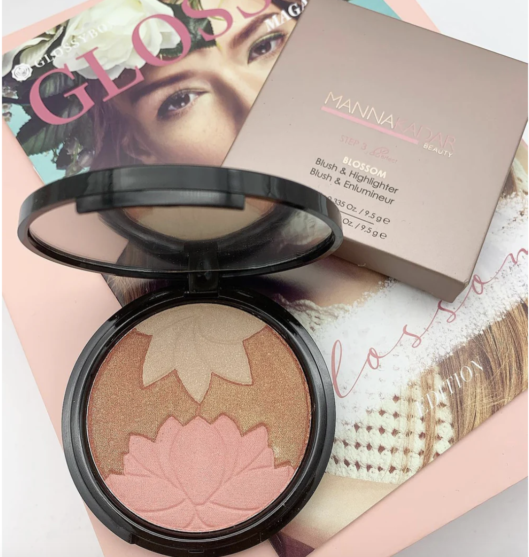 FLOWER Beauty Flower Pots Powder Blush - Warm Hibiscus - Walmart.com