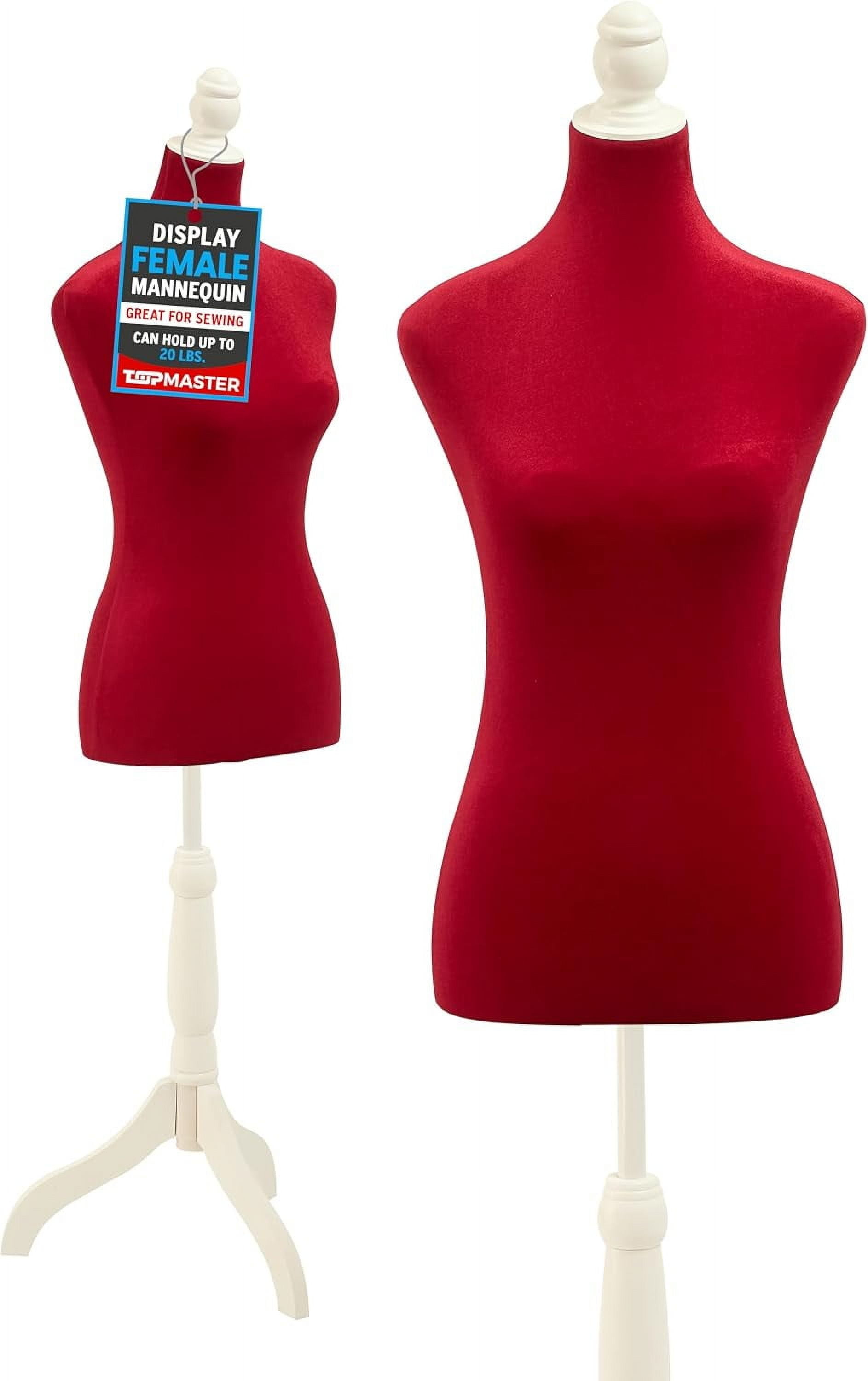Mannequin - Adjustable Height, Durable Foam and Canvas Construction ...