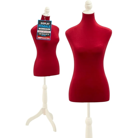 Mannequin - Adjustable Height, Durable Foam and Canvas Construction ...
