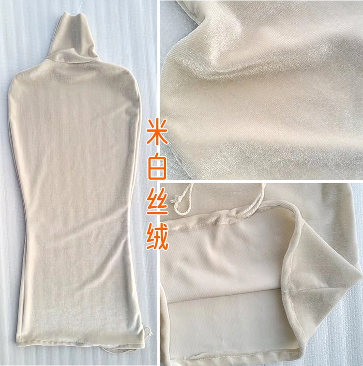 HOMEMAXS HOMEMAXS Female Mannequin Body Cover Model Cloth Velour Fabric ...