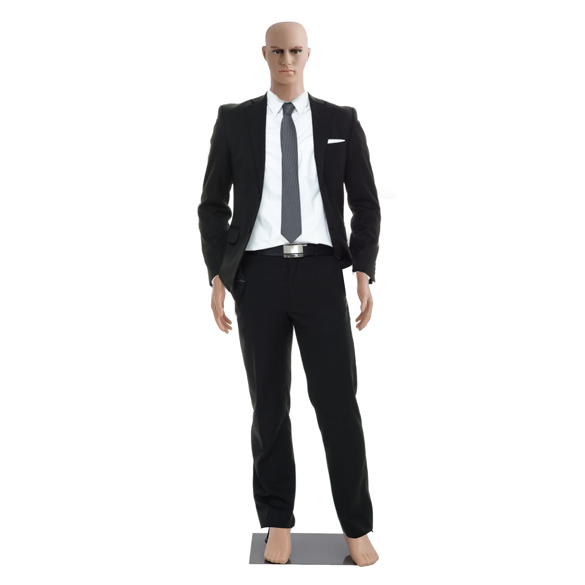 Mannequin Full Body Adjustable, 73" Male Mannequin with Rotating Head ...