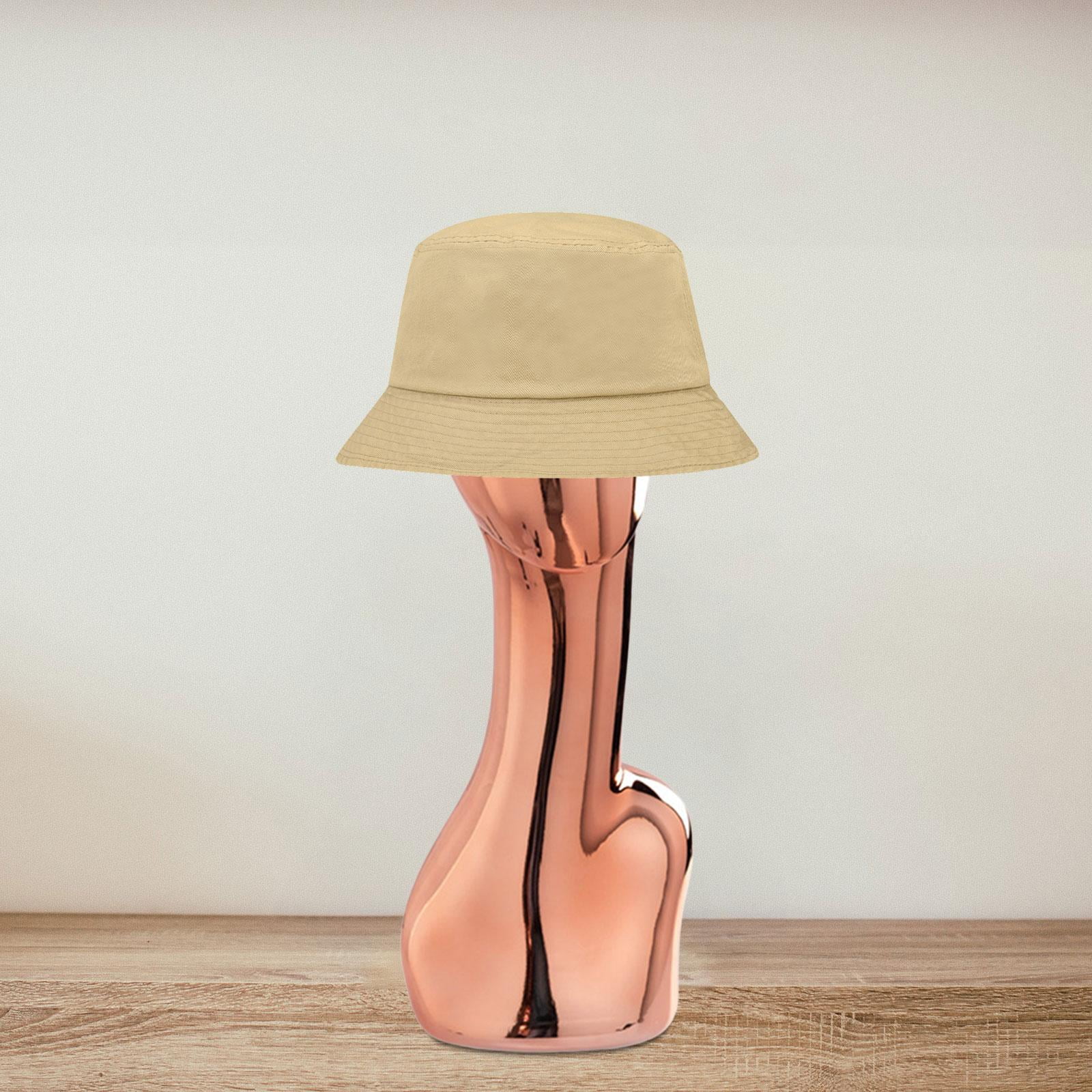 Mannequin Head Model Caps Storage Rack Hat Display Stand for Home Salon ...