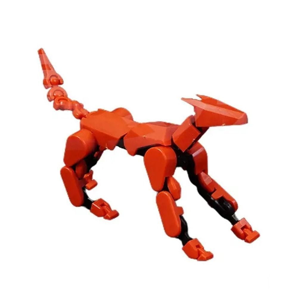 Mannequin Movable Dog Figures 3D Printed Multi-Jointed Dog For Kids ...
