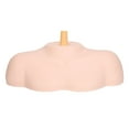 Mannequin Shoulder Model Realistic Washable Reusable Pvc Head Stand