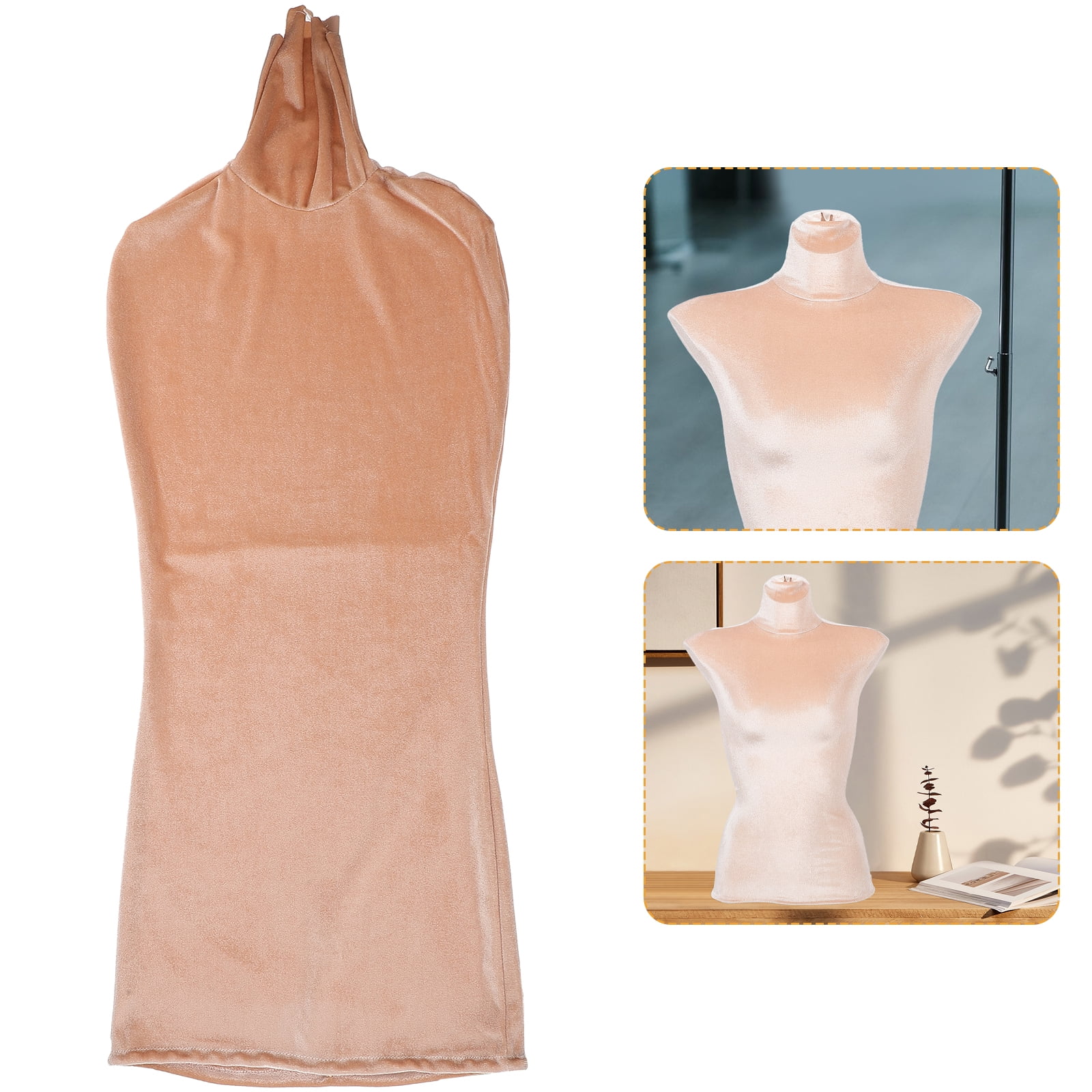 Mannequin Velour Replace Cover Female Dress Body Cover Model Half Body ...