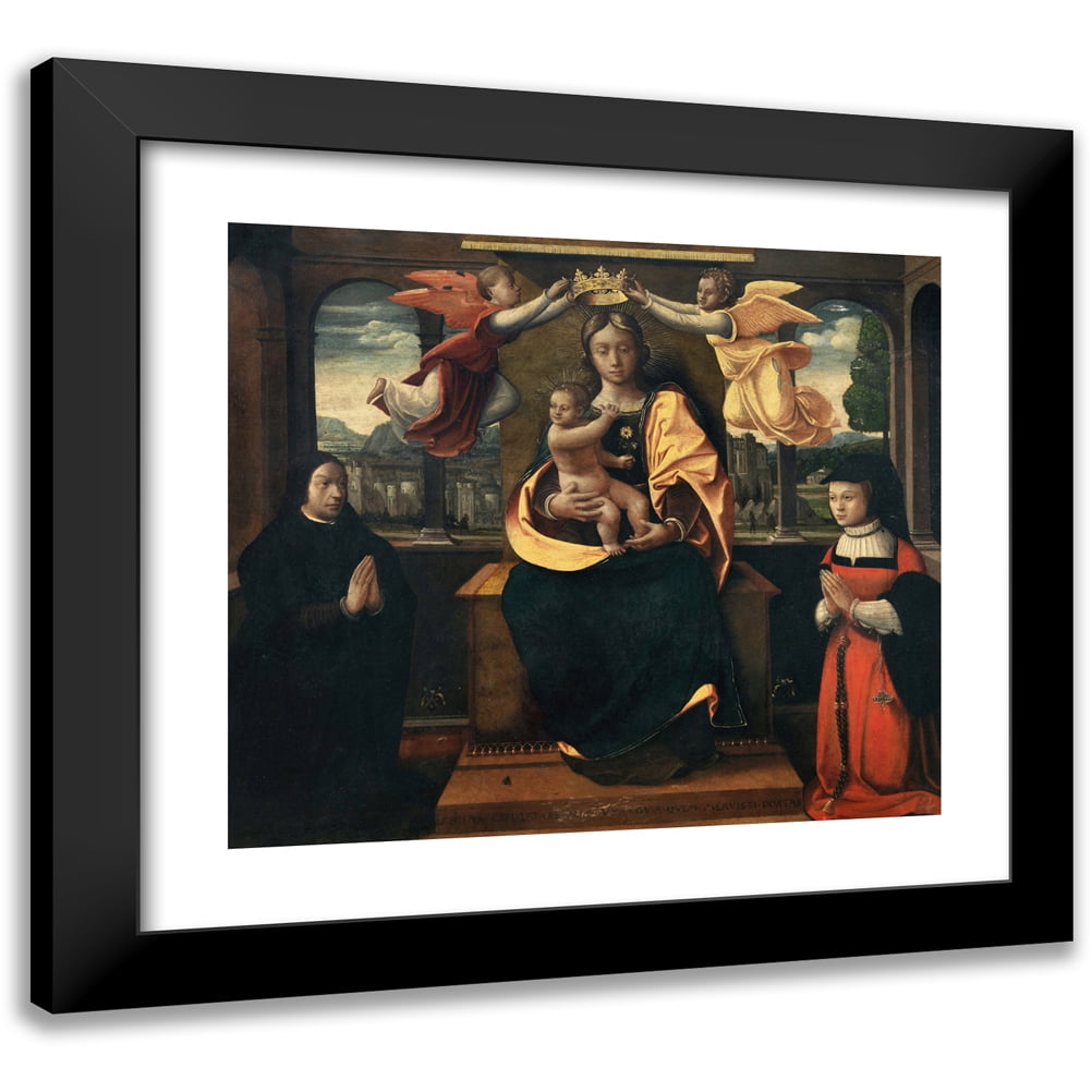 Manner of Vincenzo Foppa 17x15 Black Modern Framed Museum Art Print ...