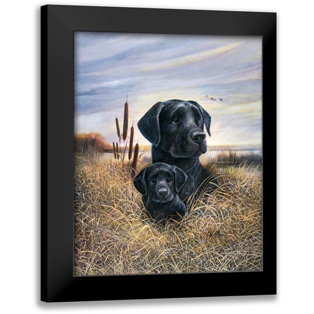 Manning, Ruane 12x14 Black Modern Framed Museum Art Print Titled ...